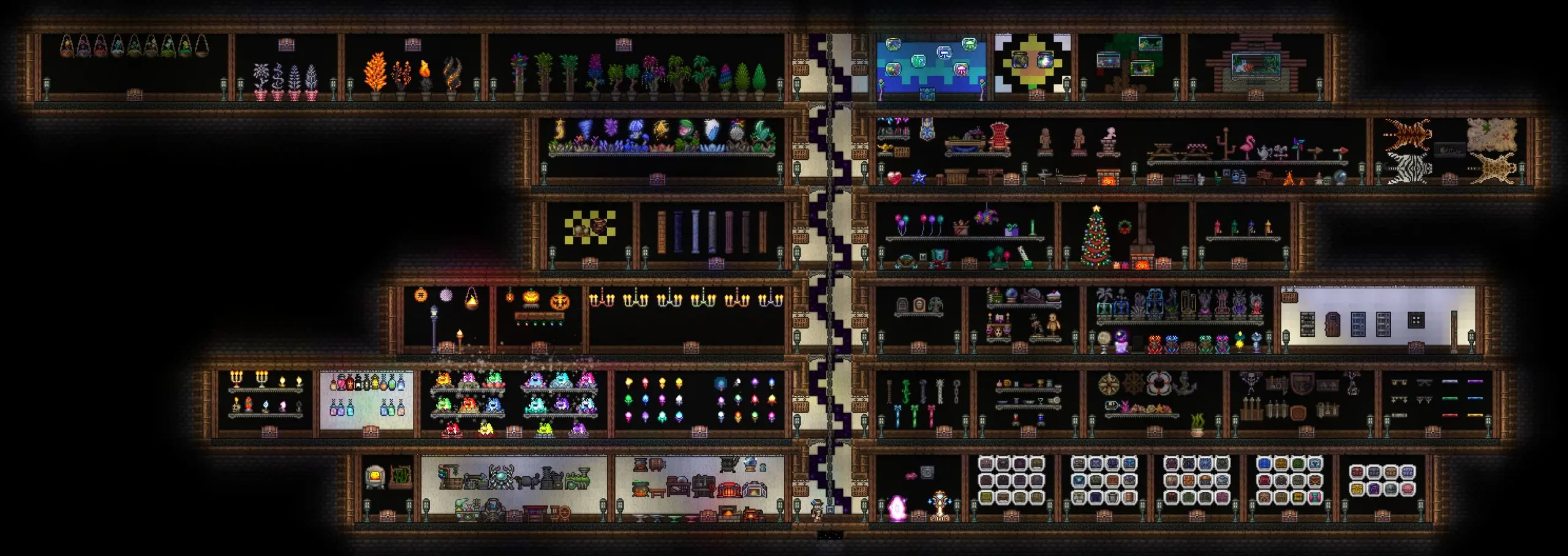 Maps with all items Terraria 1.4.4.9 - Terraria-Game.com