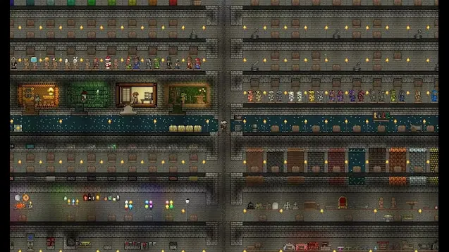 Maps with all items Terraria 1.4.4.9 - Terraria-Game.com