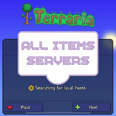 List of IP/servers Terraria all items - Terraria-Game.com