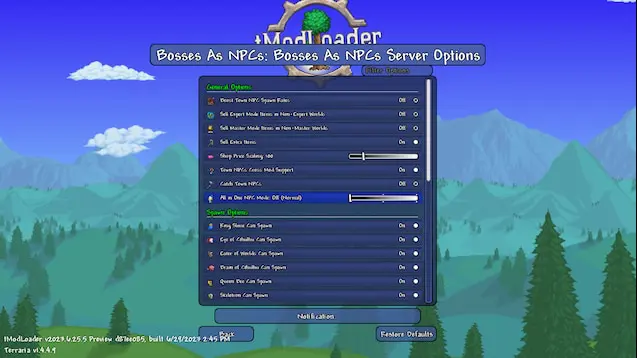 Terraria 的 Boss 作为 NPC 模组 - Terraria-Game.com