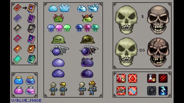 Blue's Textures Texture Pack - Terraria-Game.com
