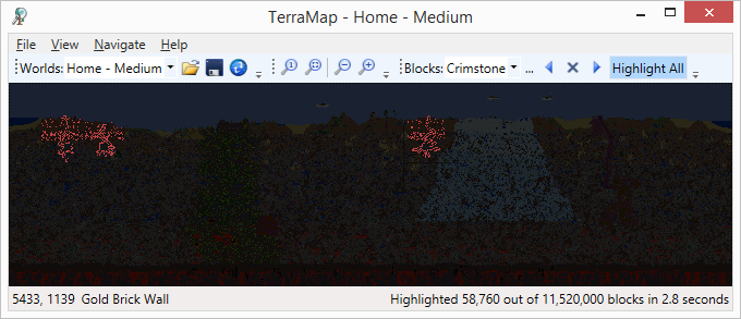 Terraria 的 TerraMap - Terraria-Game.com