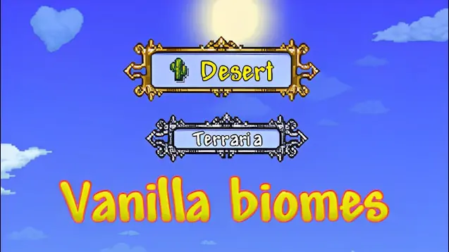 Biome Titles mod for Terraria - Terraria-Game.com