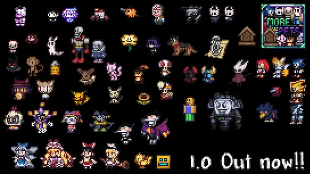 CeleryMan's More Pets mod for Terraria - Terraria-Game.com