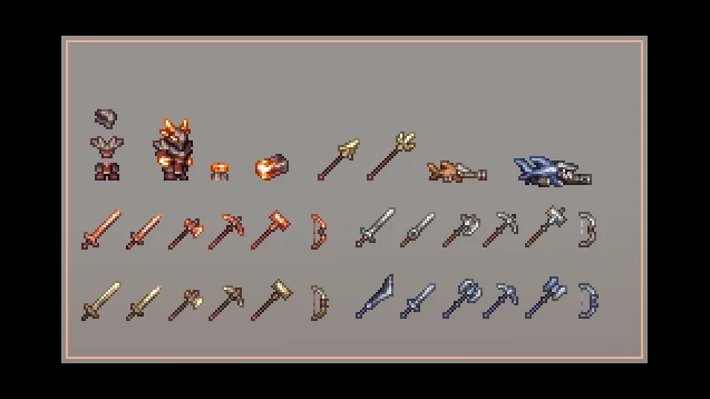 Triangle's Reforged Armory Texture Pack for Terraria - Terraria-Game.com