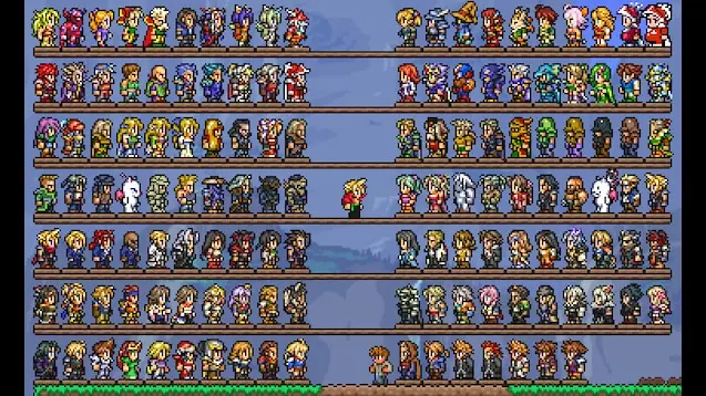 Final Fantasy Vanities mod for Terraria - Terraria-Game.com