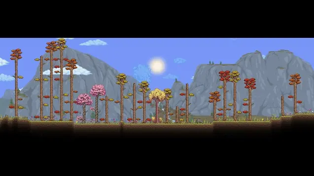 Autumnal Woods Texture Pack for Terraria - Terraria-Game.com