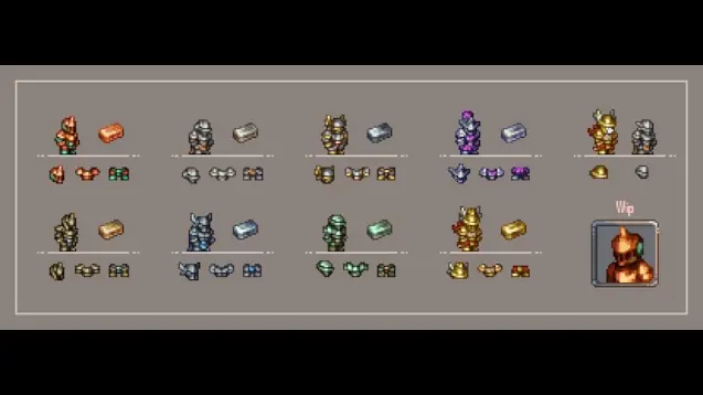 Triangle's Reforged Armory Texture Pack for Terraria - Terraria-Game.com