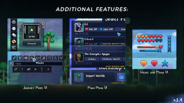 Stormdark UI Texture Pack for Terraria - Terraria-Game.com