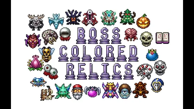 Boss Colored Relics Texture Pack for Terraria - Terraria-Game.com