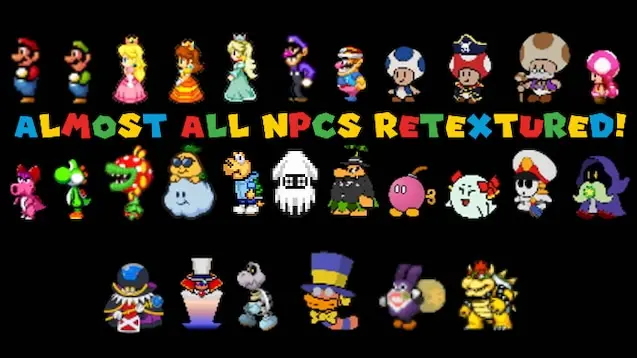 Lorence's Mario Texture Pack for Terraria - Terraria-Game.com