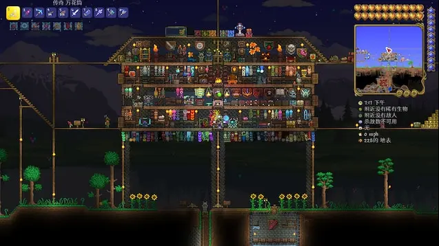 Senior Graduation Archives map for Terraria - Terraria-Game.com