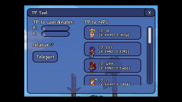 Creative tools mod for Terraria - Terraria-Game.com